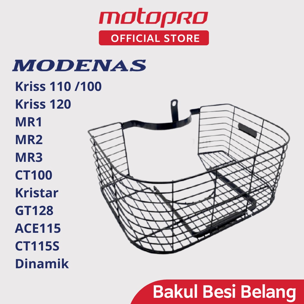 MODENAS Basket Steel Bakul Raga Besi Belang Kriss 100 110 1 2 FL MR1 ...