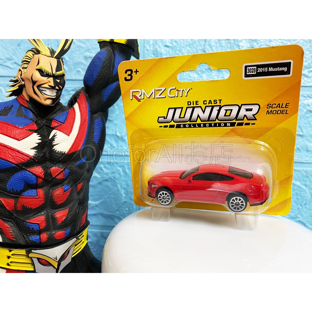 RMZ City Junior FORD 2015 MUSTANG Red Yellow Racing Sports 64 Diecast ...