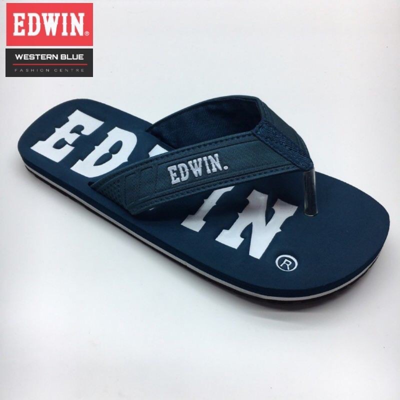 Original Edwin Signature Slipper (E10378/E10481) | Shopee Malaysia