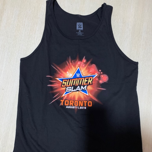 (ORIGINAL) WWE Summerslam 2019 tank top | Shopee Malaysia