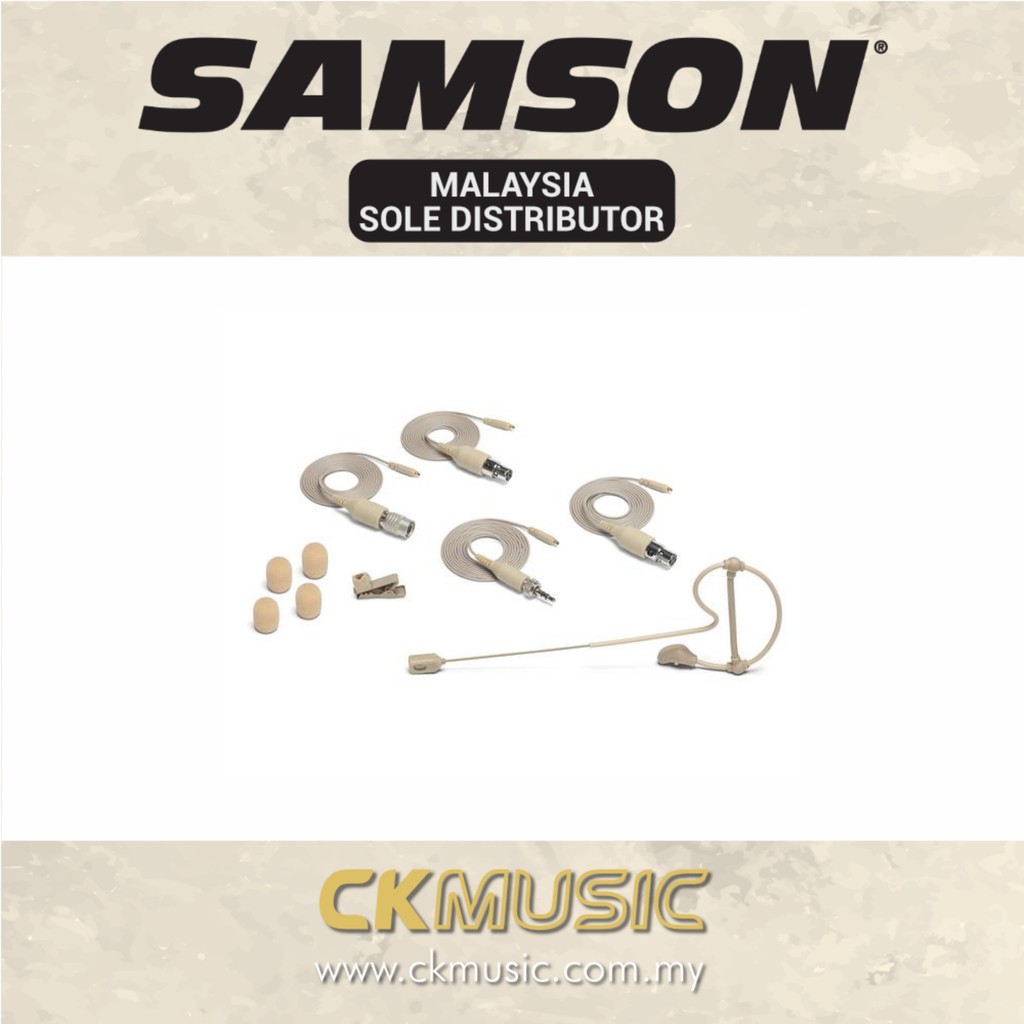 Samson Unidirectional Earset Microphone With Miniature Condenser ...