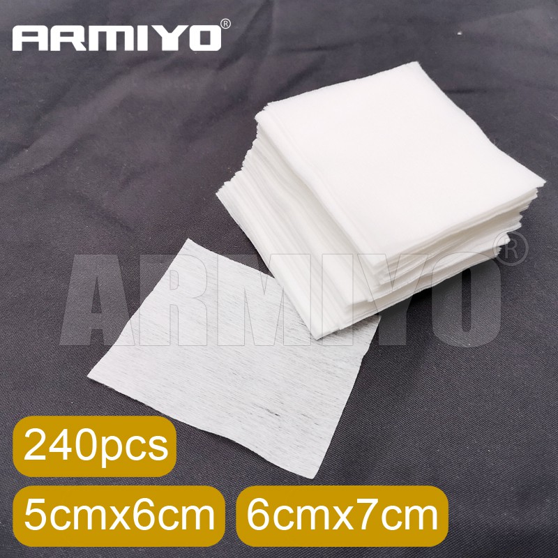 Armiyo 240Pcs/pack 5x6cm 6x7cm Cleaning Softness Patch Oil Blotting ...
