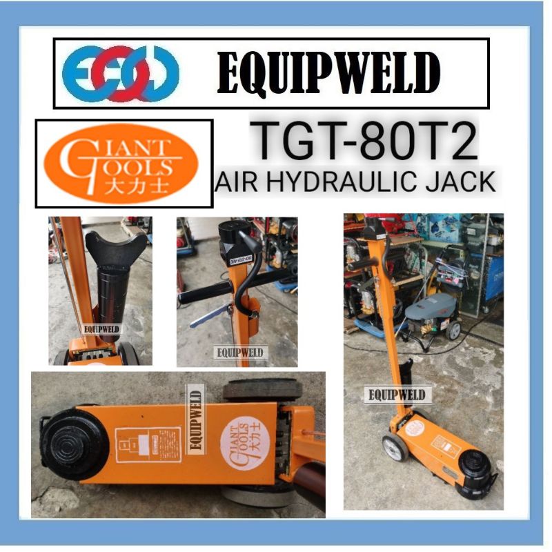 GIANT TOOLS TGT-80T2 80T HYDRAULIC JACK (HEAVY DUTY) 大力士 TGT-100T2 TGT ...