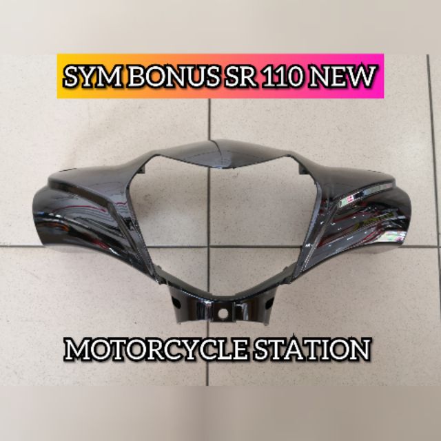 SYM Bonus SR 110 NEW Front Handle Cover (Genuine) 53205-SD8-0000-KB ...