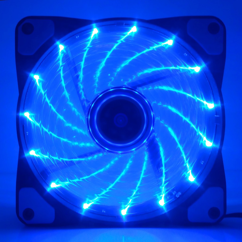 Ventus Super quiet 12cm 15 Blue LED Casing Fan - Tecware Segotep Cooler ...