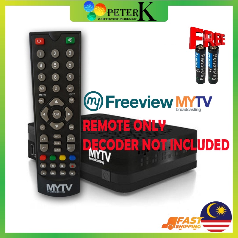 Ready Stock ORIGINAL Controller MYTV Original MyTv Remote Kontrol ...