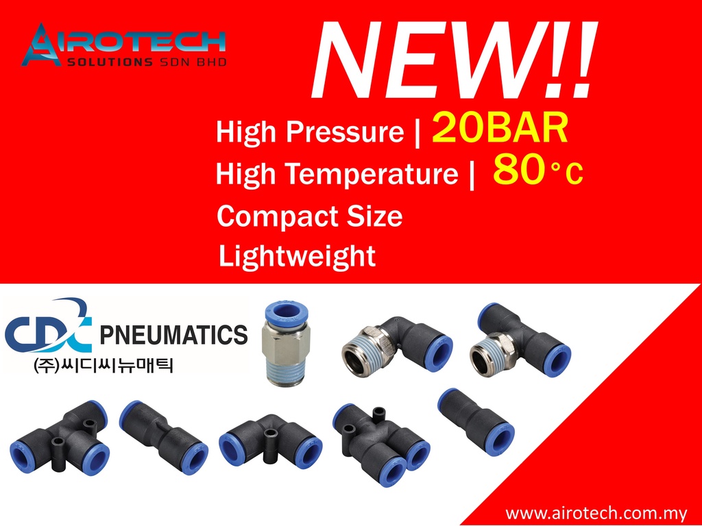 CDC Pneumatics [MADE IN KOREA] MPG One-Touch Air Fitting Union Reducer | Shopee Malaysia