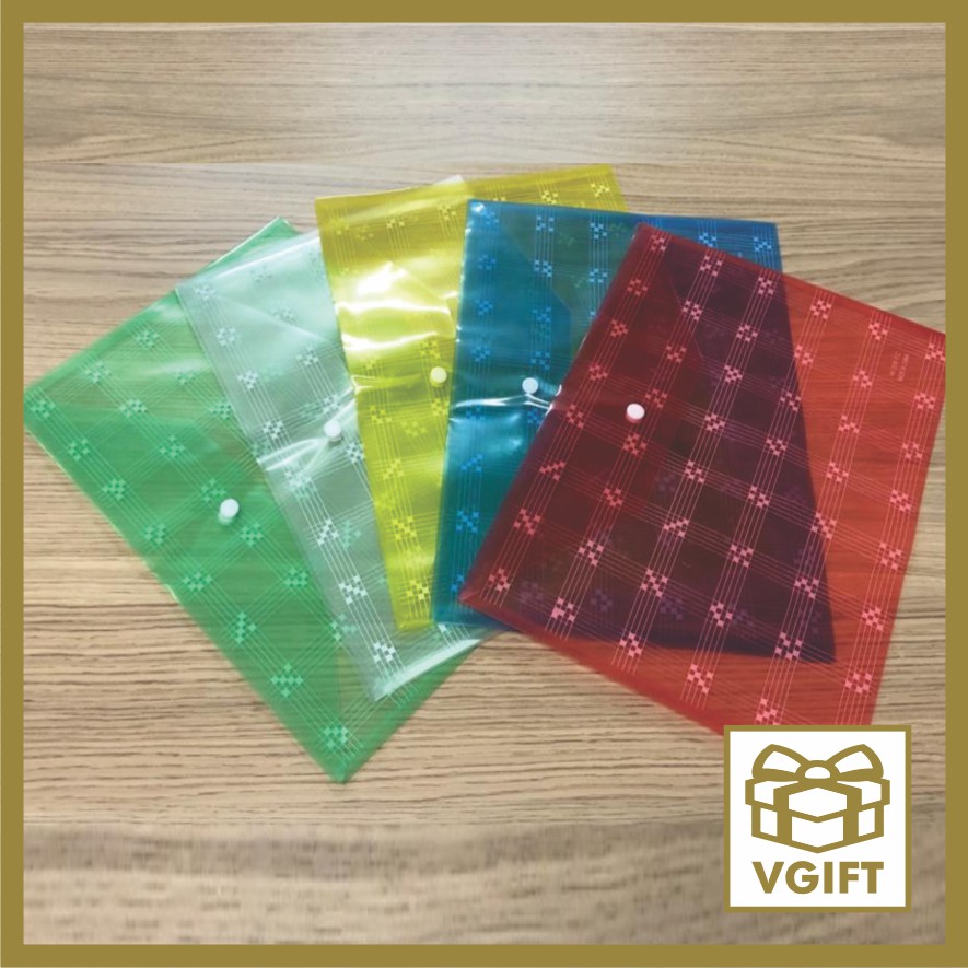 [12pcs] A4 Clear PVC File Folder Stationery School Office Case PP Fancy ...