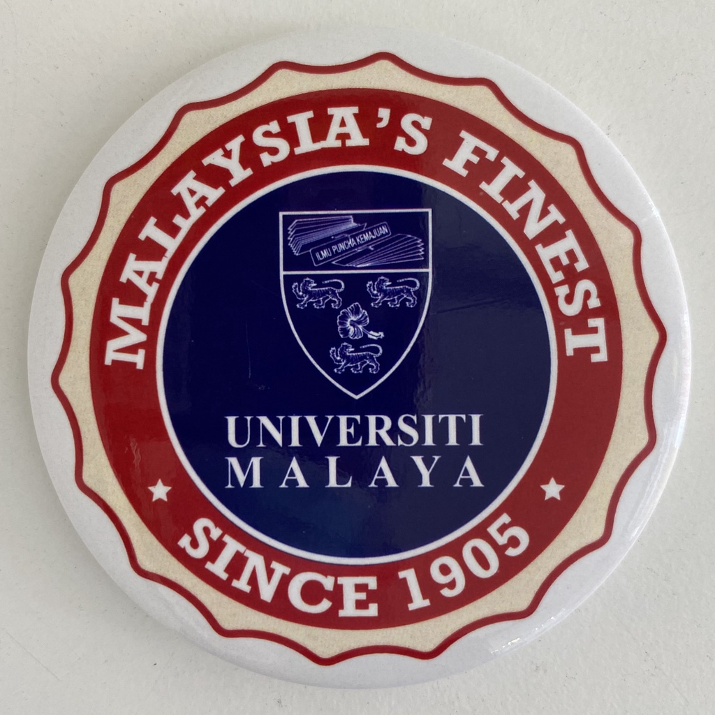 UM BUTTON BADGES UNIVERSITI MALAYA MERCHANDISE | Shopee Malaysia
