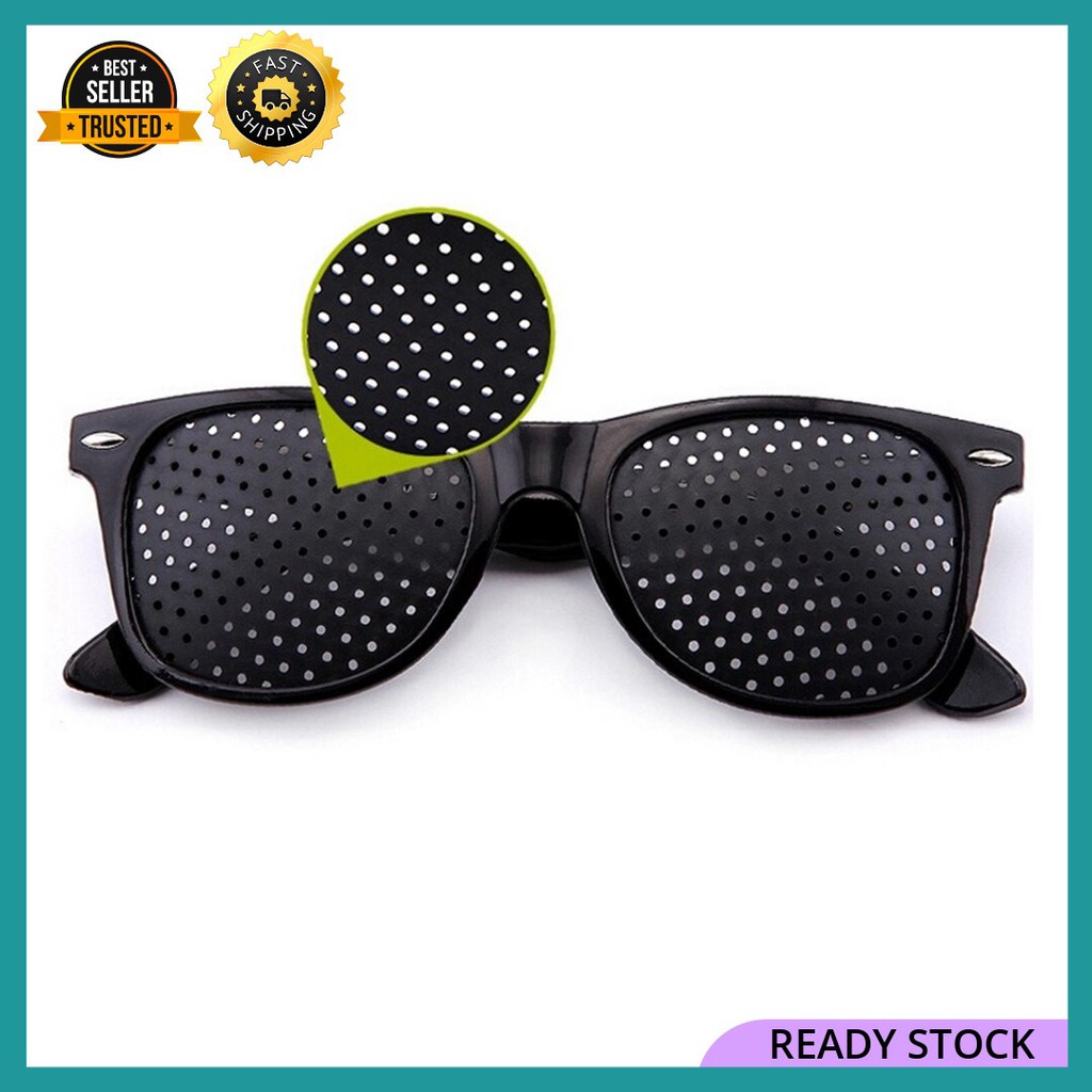 Anti-fatigue Stenopeic Eyeglasses Vision Care Eyesight Improver Pinhole ...