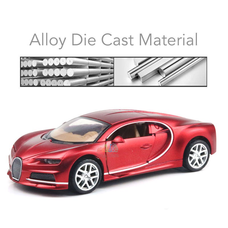 1:36 Bugatti Chiron Veyron Alloy Die Cast Model Suitable as Cake Topper ...