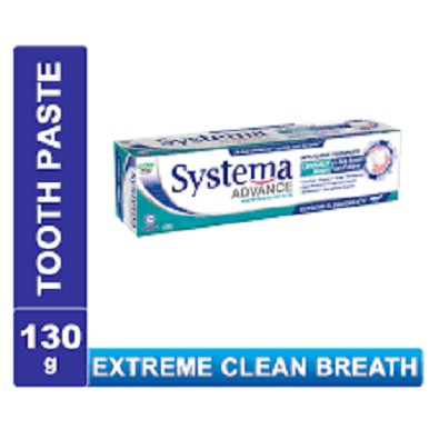 Systema Advance 130g Toothpaste ( Extreme Clean Breath / Extra Gum ...