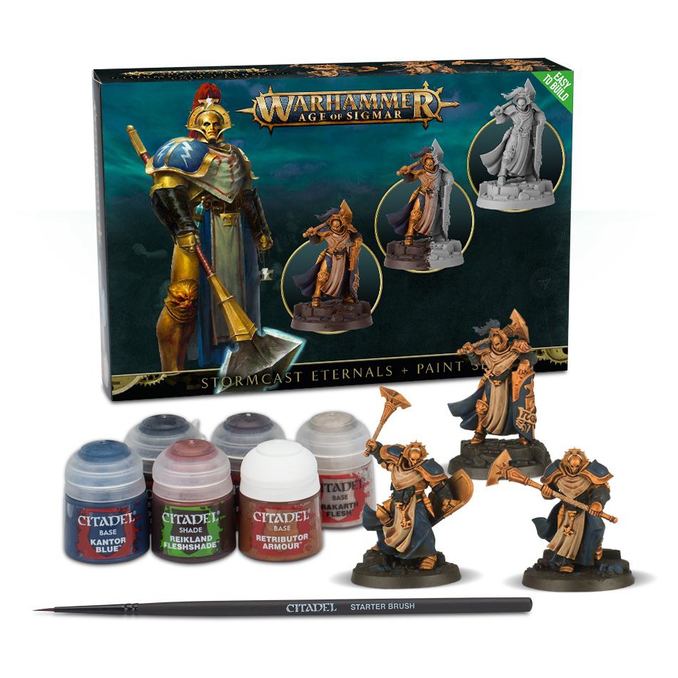Warhammer Age of Sigmar Stormcast Eternals paint set (Sequitors ...