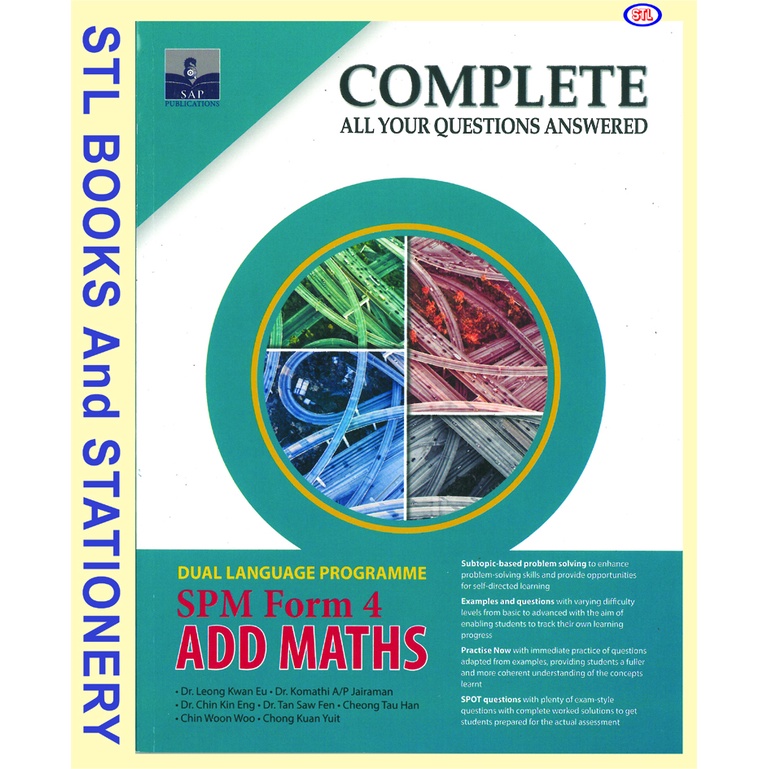 Form 4 Add Maths Complete All Your Questions Answered Shopee Malaysia