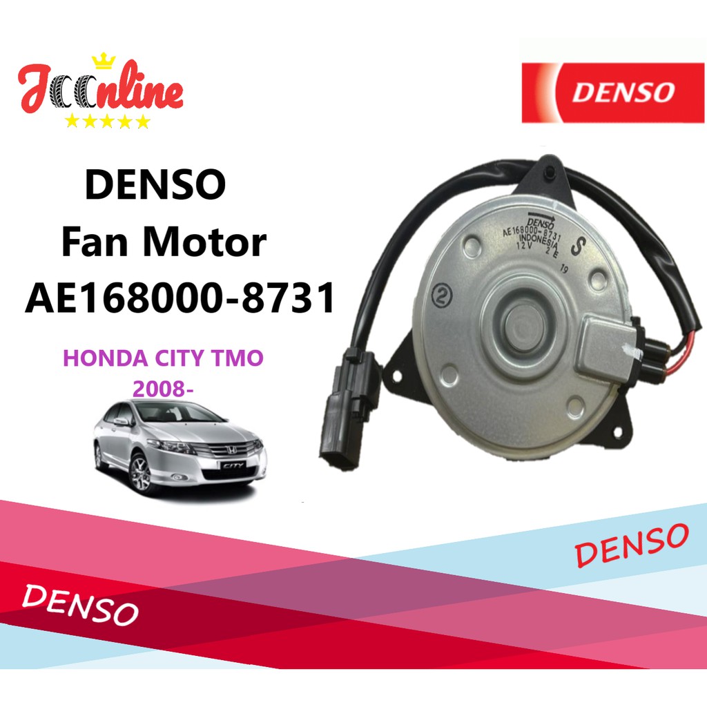 DENSO FAN MOTOR HONDA CITY TMO (2008-2013) AE168000-8731 | Shopee Malaysia