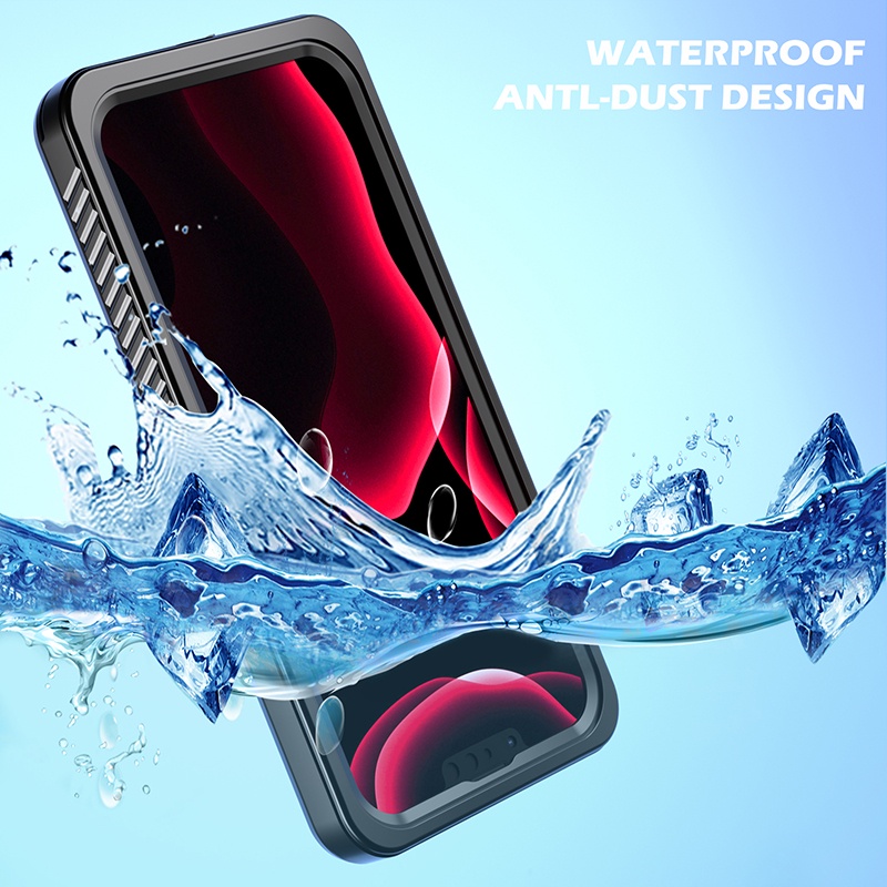 IP68 Waterproof Case Compatible for iPhone 14 15 13 12 11 Pro XS Max XR ...