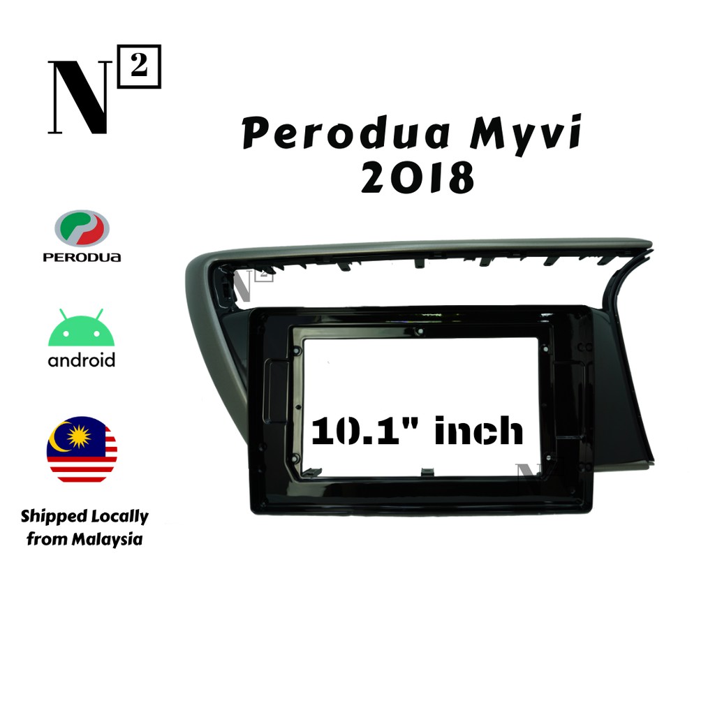 Android Player Casing - Perodua Myvi 2018 (Plug and Play Power Socket ...