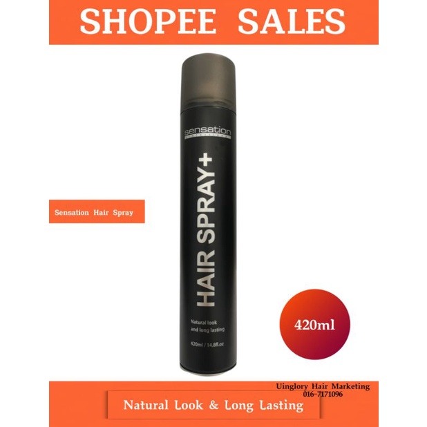 Sensation Hair Spray 420ML / ST Hair Styling Spray Ship West Malaysia ...