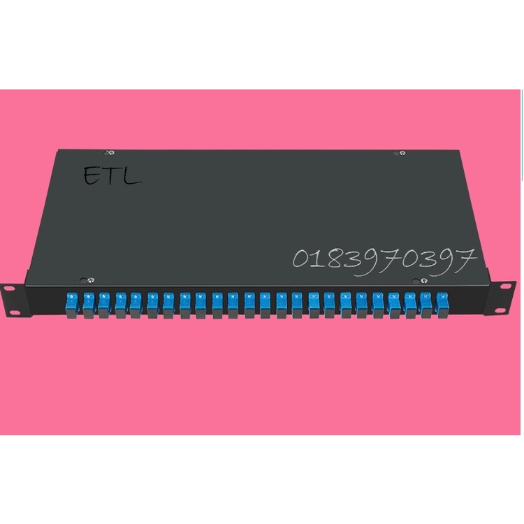 12port & 24port 1U Fiber Optic Patch Panel Splicing SC E2000/APC ...