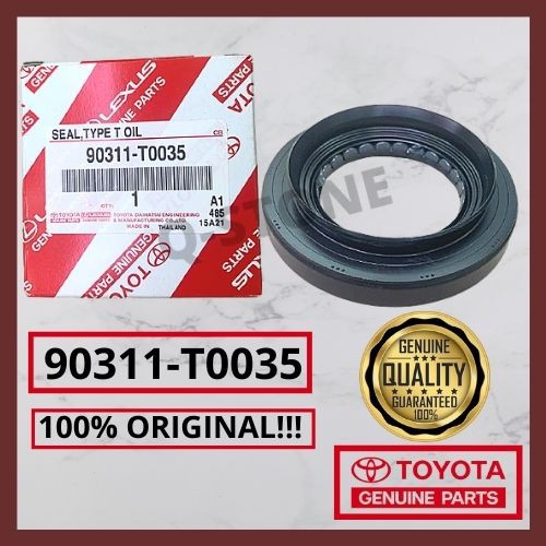 TOYOTA HILUX KUN25 KUN26 -ORIGINAL DRIVE SHAFT OIL SEAL [90311-T0035 / 90311-T0037 / 90311-T0016 ...