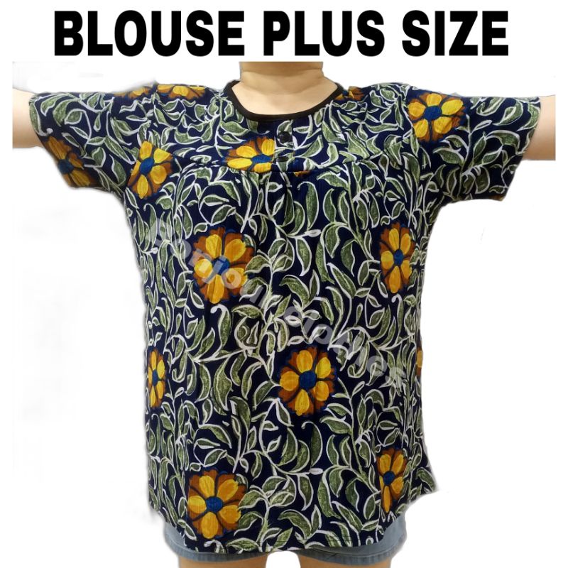 Blouse perempuan plus size 女恤大码 | Shopee Malaysia