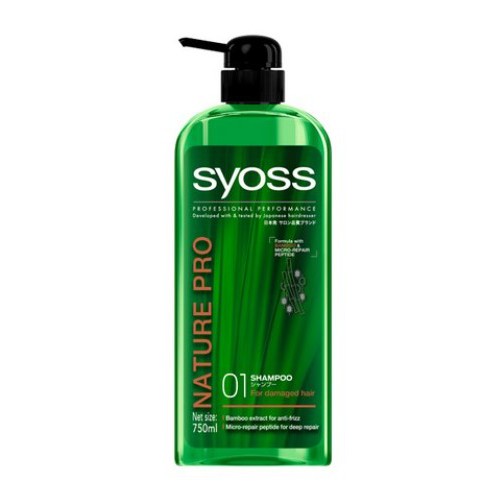 Syoss Nature Pro Bamboo Repair Shampoo 750ml | Shopee Malaysia