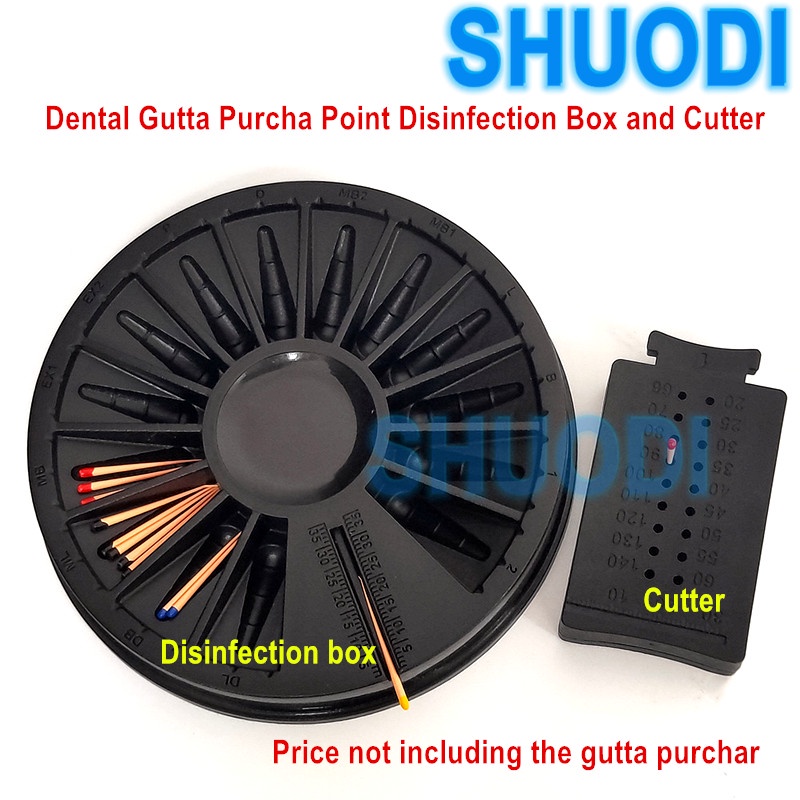 Dental Disinfection Box Point Cutter Measuring Endo Rulers Autoclavable ...
