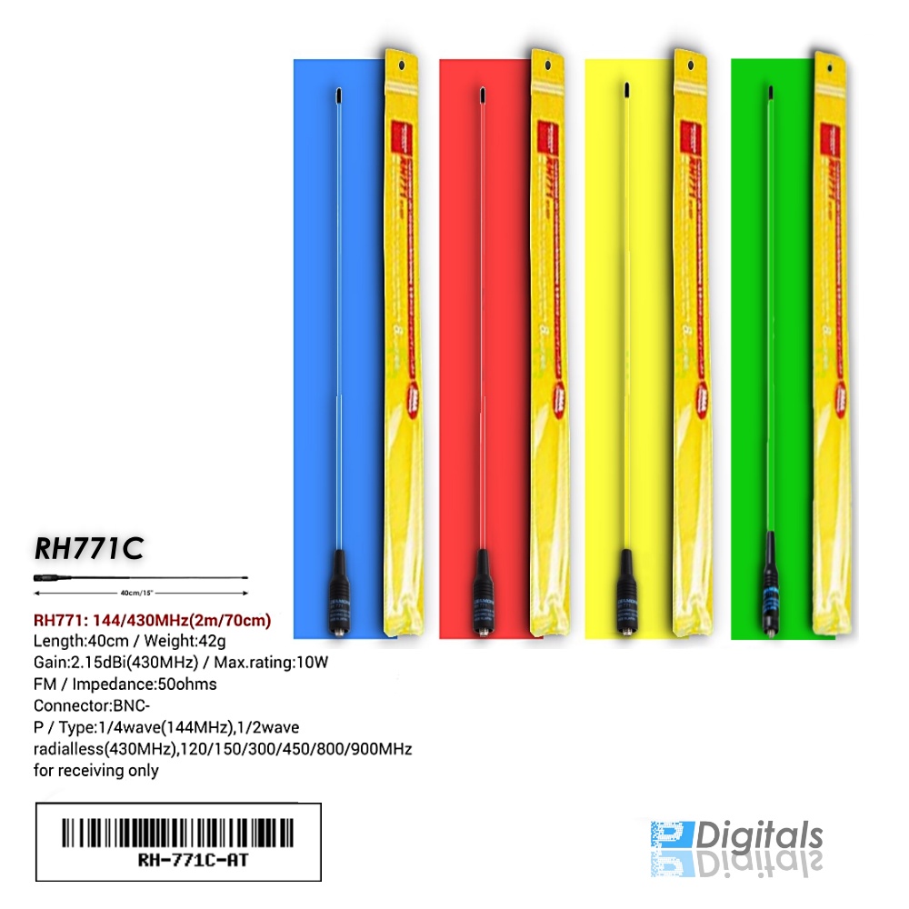BAOFENG UV Whip SMA-F Antenna (40cm) RH-771C | Shopee Malaysia
