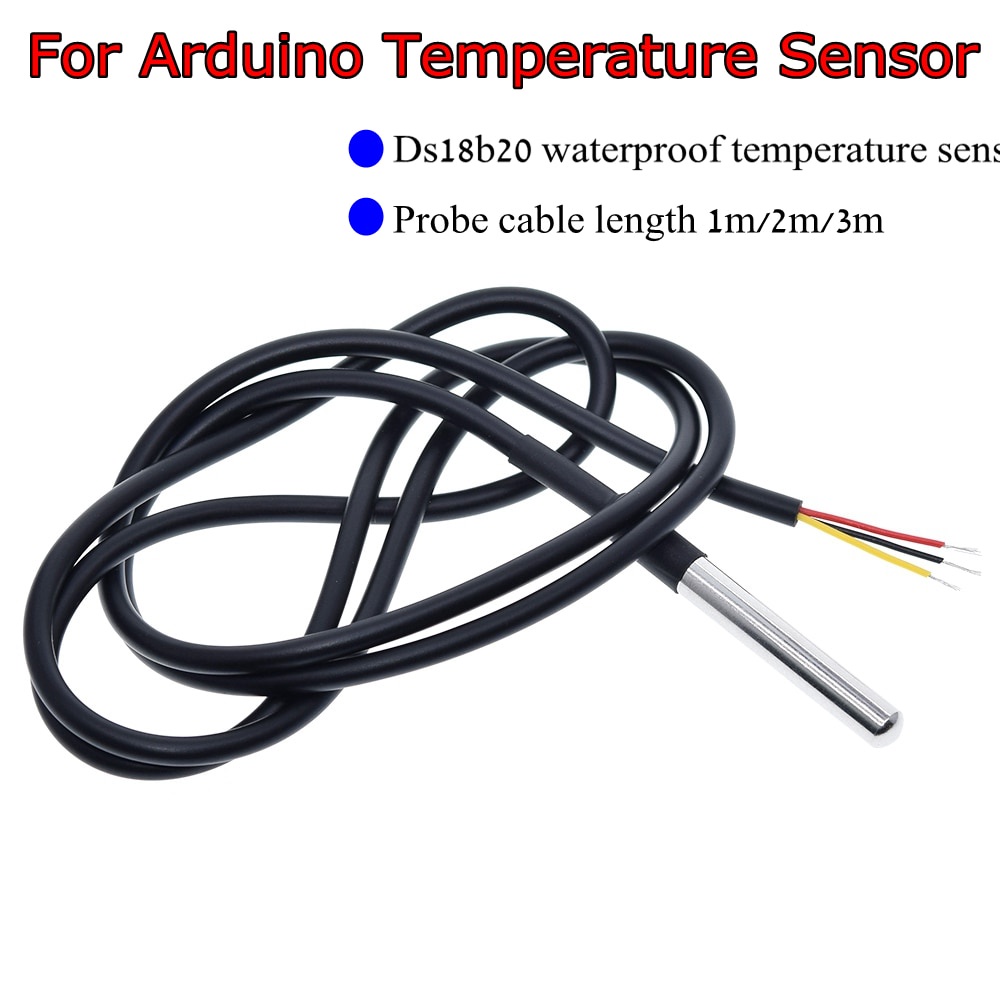 Ds1820 Ds18B20 Temperature Sensor Set For Arduino | Shopee Malaysia