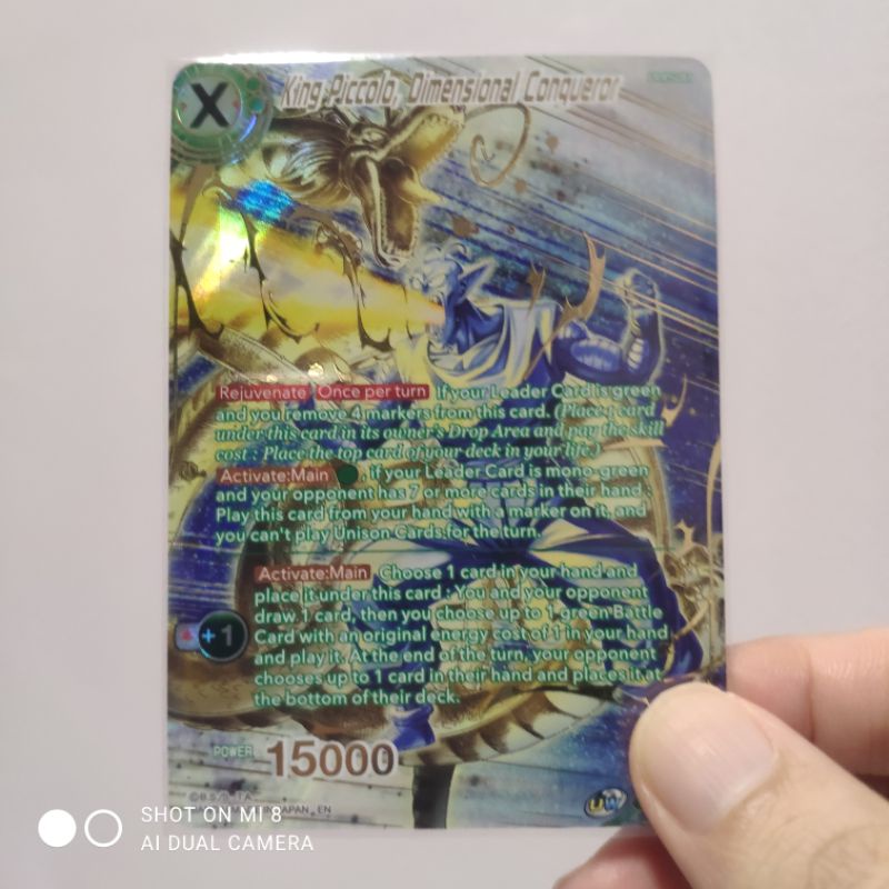 Dragon Ball Super CCG TCG I BT12-057 SPR King Piccolo, Dimensional Conqueror (foil) | Shopee ...