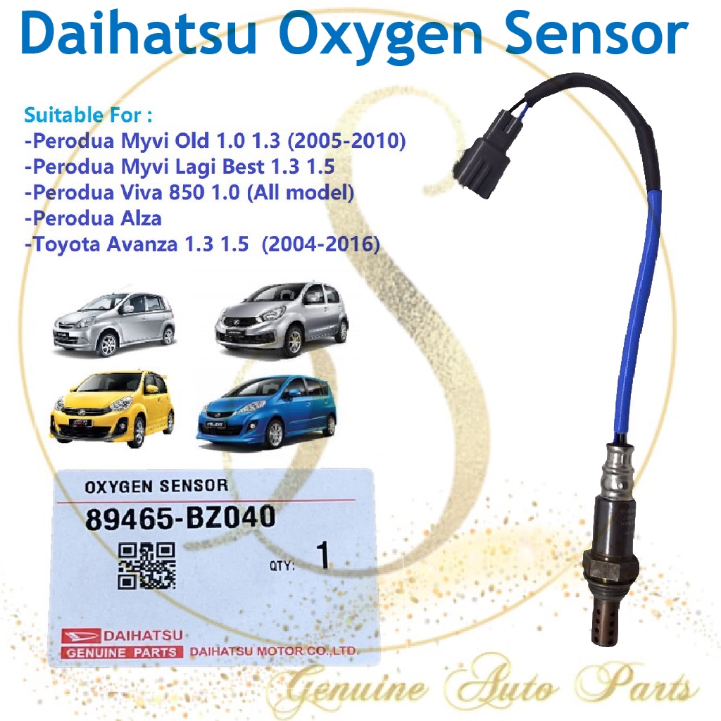 DAIHATSU PERODUA MYVI 1.0 1.3 LAGI BEST VIVA ALZA AVANZA 1.3 RUSH O2 OXYGEN SENSOR LAMBDA ...