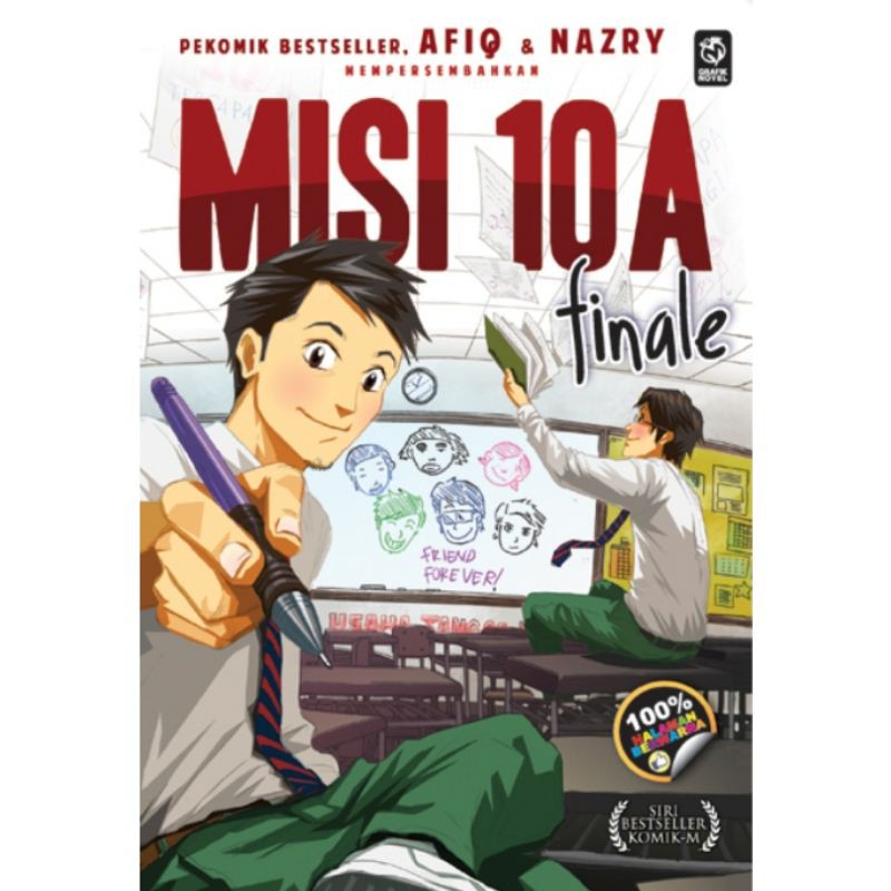 (FULL COLOUR) Komik Misi 10A Finale - Afiq & Nazry (PTS) | Shopee Malaysia