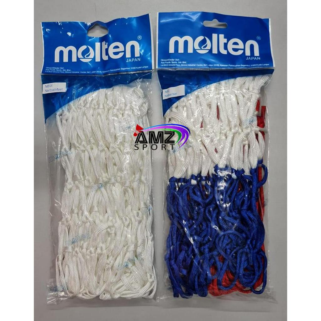 MOLTEN NETBALL NET NBC (TRI COLOUR) / NBW (WHITE) *ORIGINAL ...
