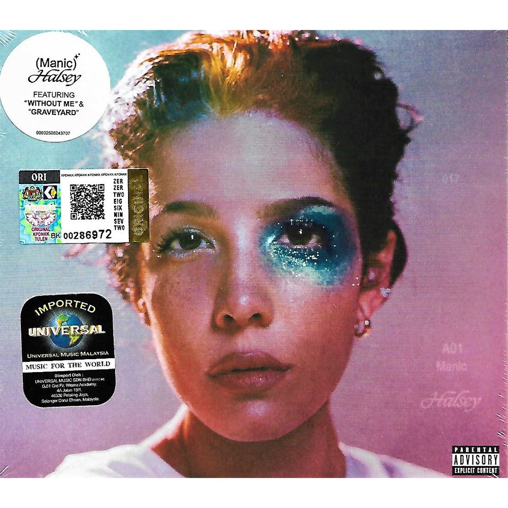 HALSEY - Manic ( IMPORTED CD ) | Shopee Malaysia