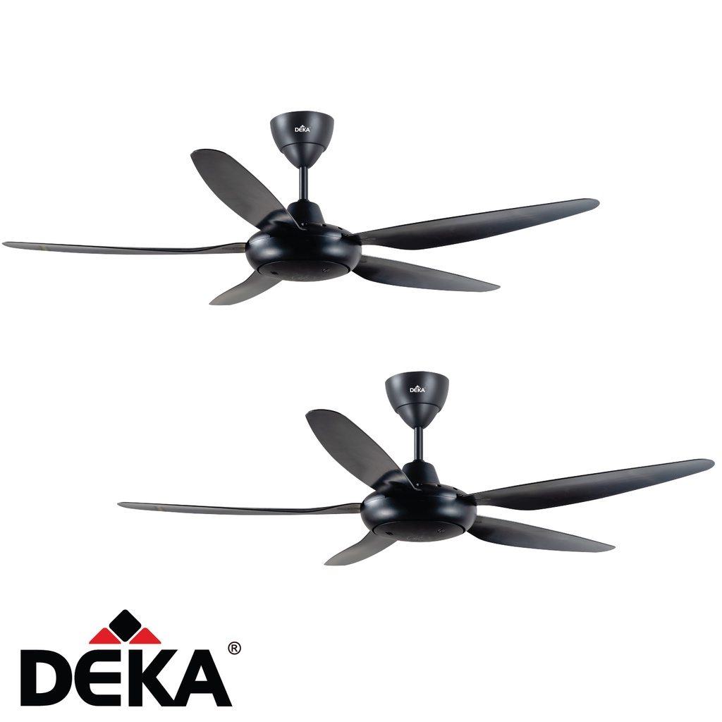 DEKA Fan XR5 / XR10 / P5S Ceiling 56" AC Motor Remote Control Kipas ...