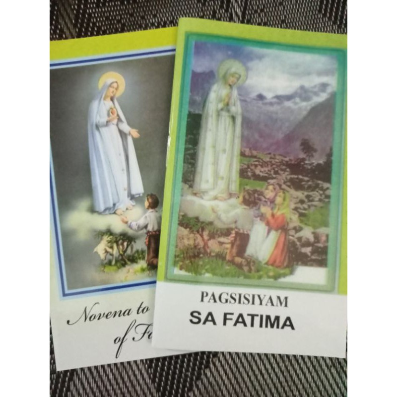 Novena to Our Lady of Fatima(english or tagalog) | Shopee Malaysia