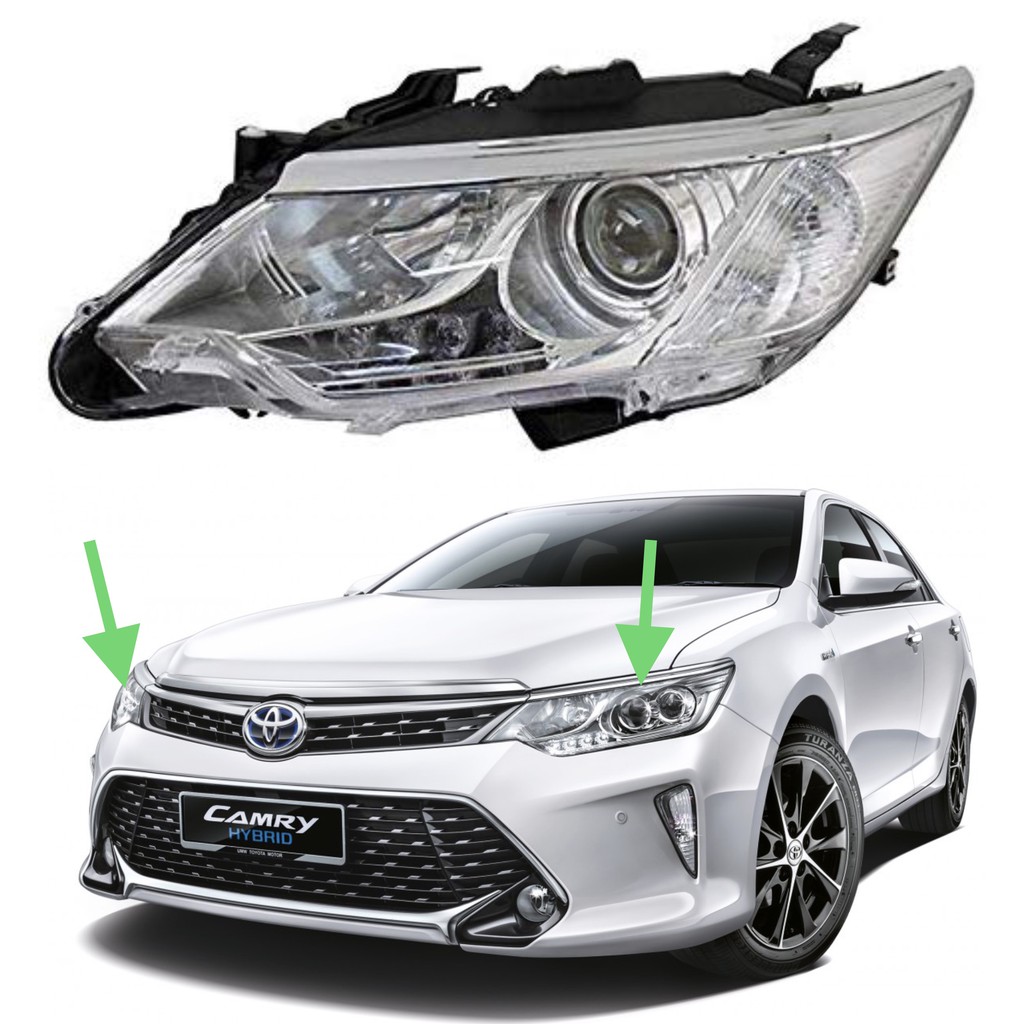 Toyota Camry (2015) - HID HEAD LAMP (NEW) | Shopee Malaysia