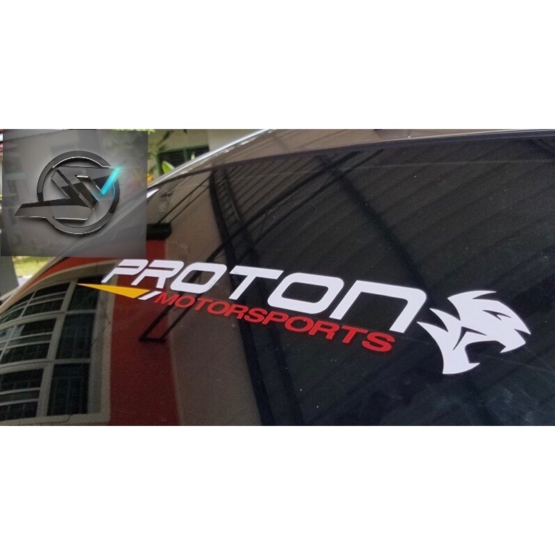 (Ready Stock)S126# Proton Windshield Vinyl Decal Sticker | Shopee Malaysia