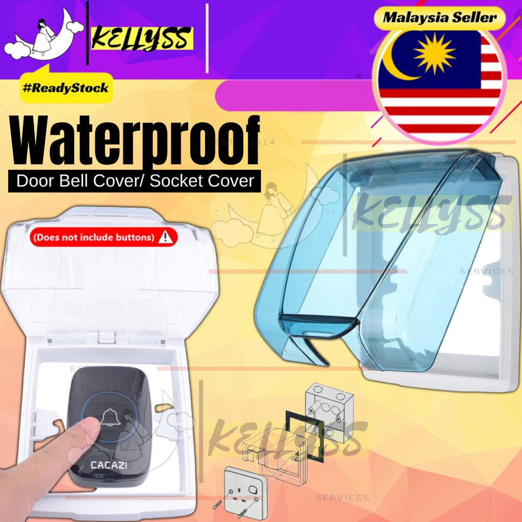 Waterproof Door Bell Cover / Waterproof Socket Cover Doorbell Case ...