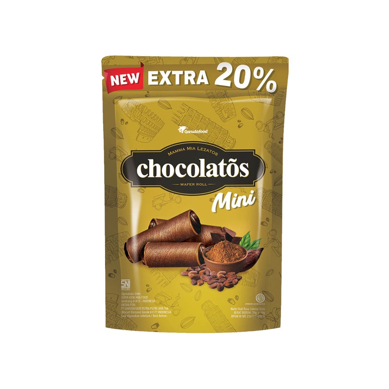 Chocolatos MINI POUCH 70GR | Shopee Malaysia