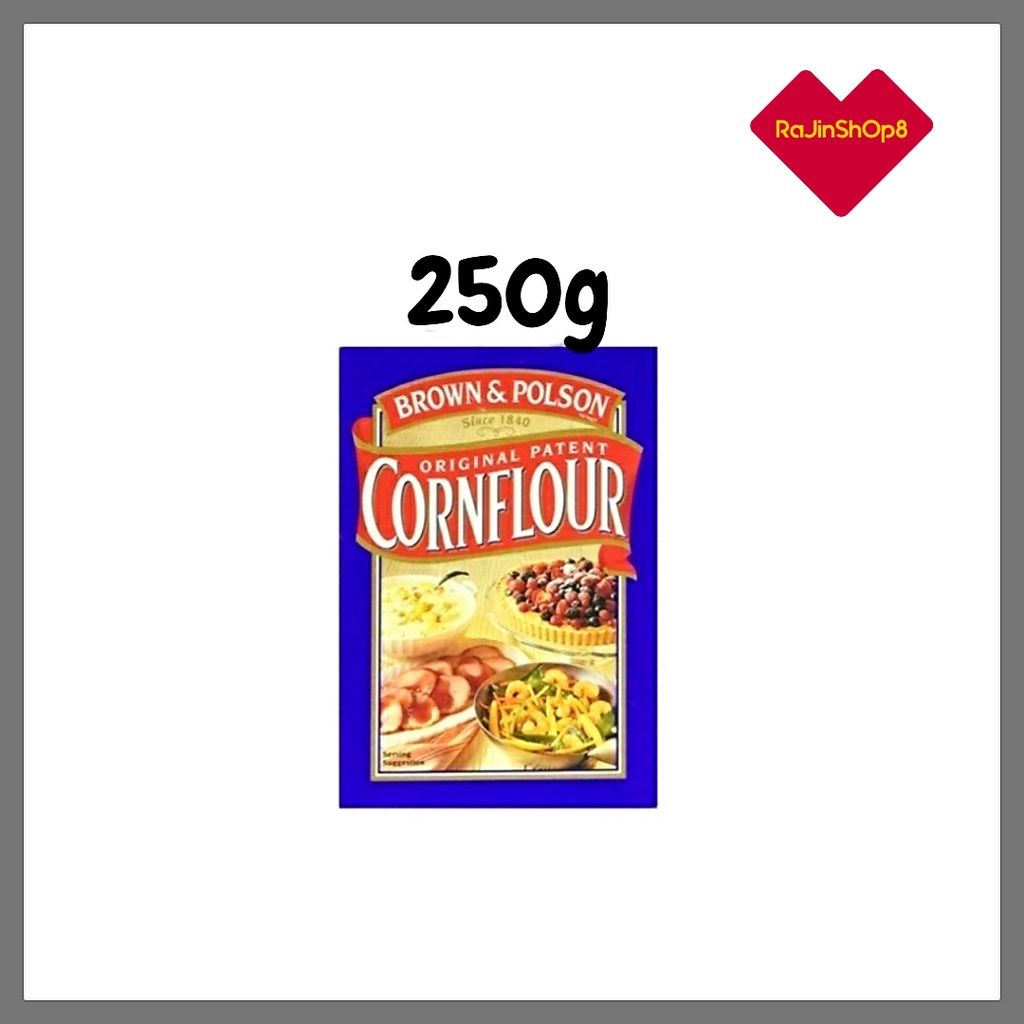 BROWN & POLSON Original Patent Corn flour / Tepung Jagung Cap Rama-rama ...