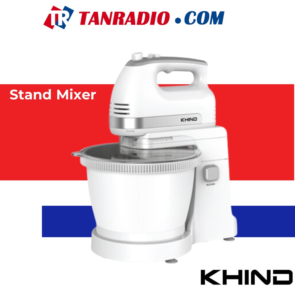 Khind SM335P Stand Mixer With Bowl 5 Speeds -MESIN PENGADUK | Shopee ...