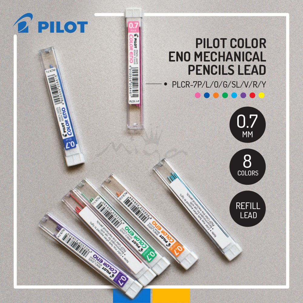 Pilot Color Eno Mechanical Pencils Lead - 0.7MM | Shopee Malaysia