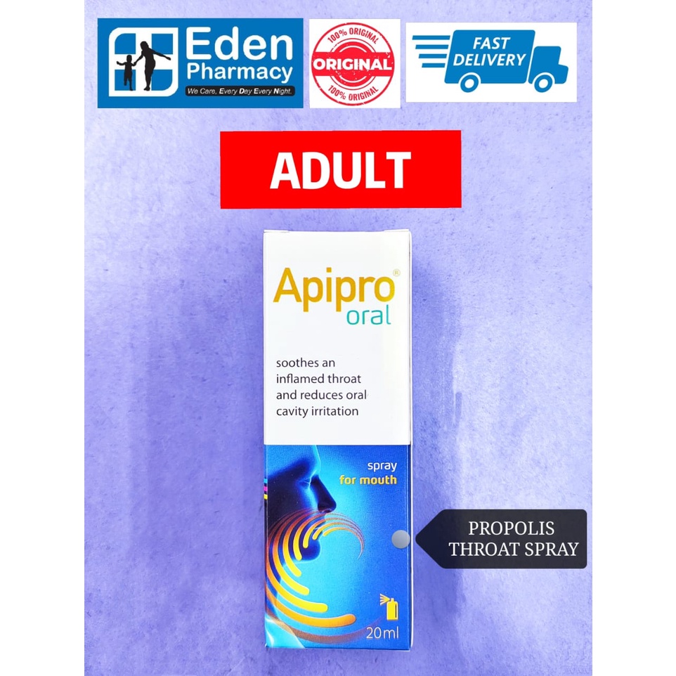 Apipro Oral Spray ADULTS / Apipro Aqua Spray KIDS ( 20ml ) | Shopee ...
