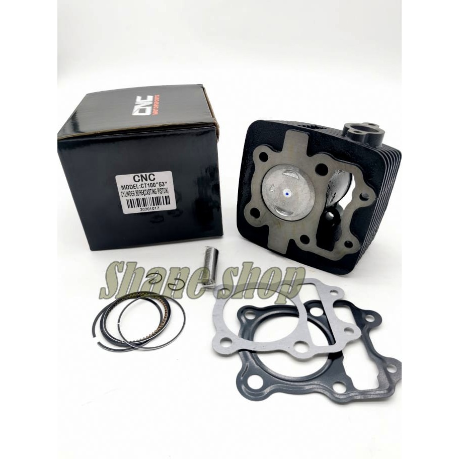 CNC Cylinder Block For CT 100 (53mm) | Shopee Malaysia