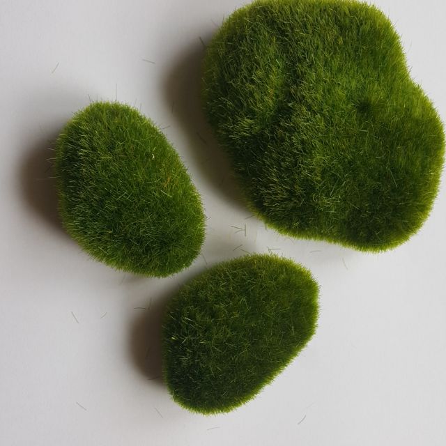 Artificial stone... Batu lumut hiasan, sesuai untuk menambah seri pada ...