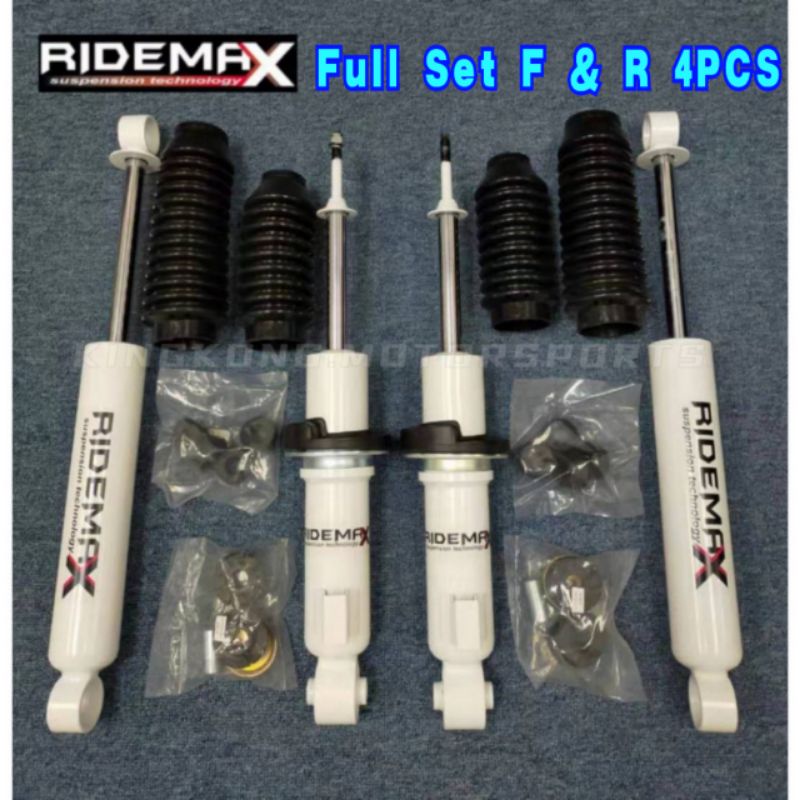 ISUZU D-MAX NEW & OLD RIDEMAX LIFT UP 2" HIGH LOW ABSORBER TWIN TUBE ...