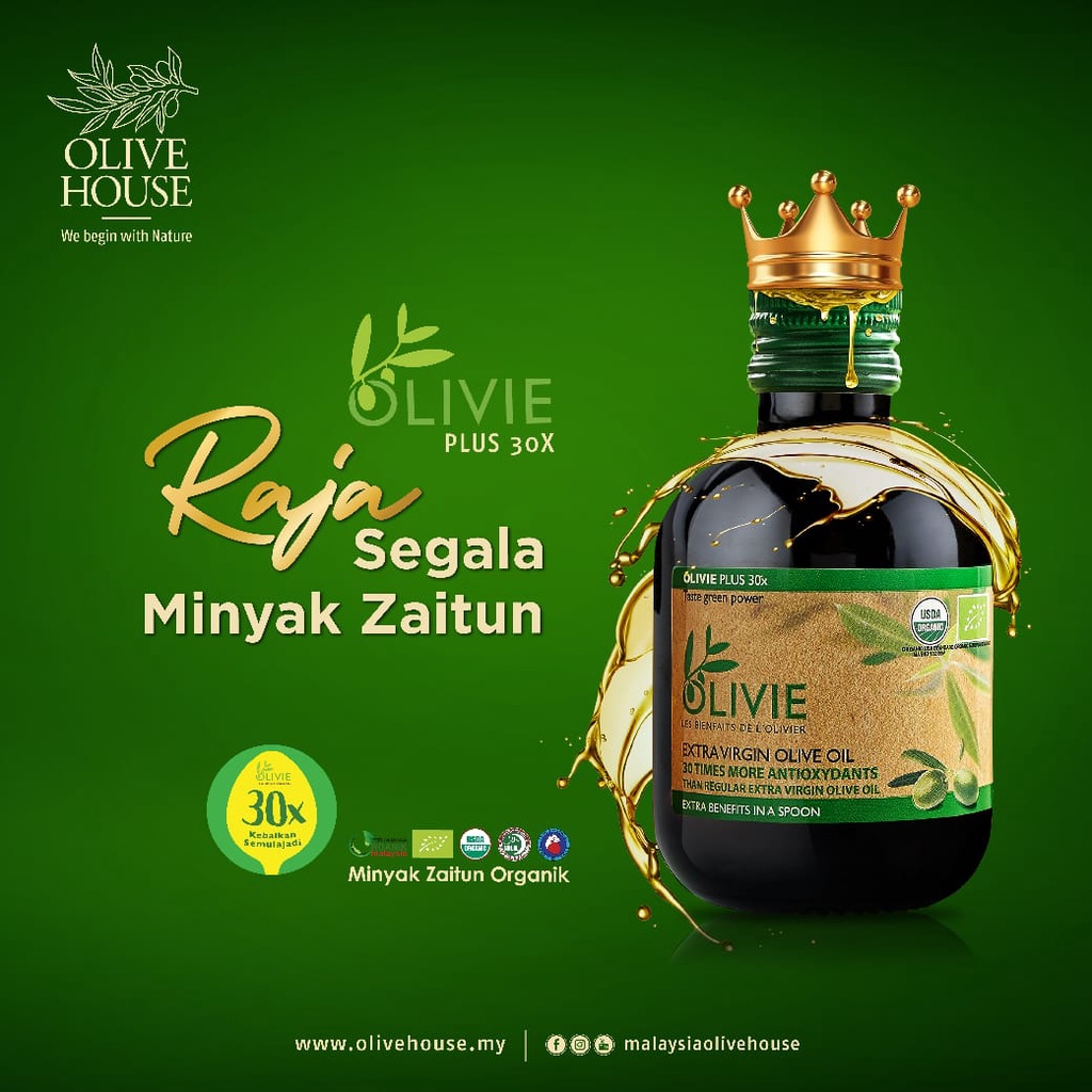 OLIVE OIL OLIVIE PLUS 30x EXTRA VIRGIN | MINYAK ZAITUN OLIVIE PLUS 30x ...