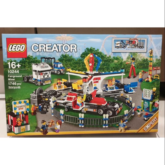 LEGO 10244 CREATOR Fairground Mixer (NEW) | Shopee Malaysia