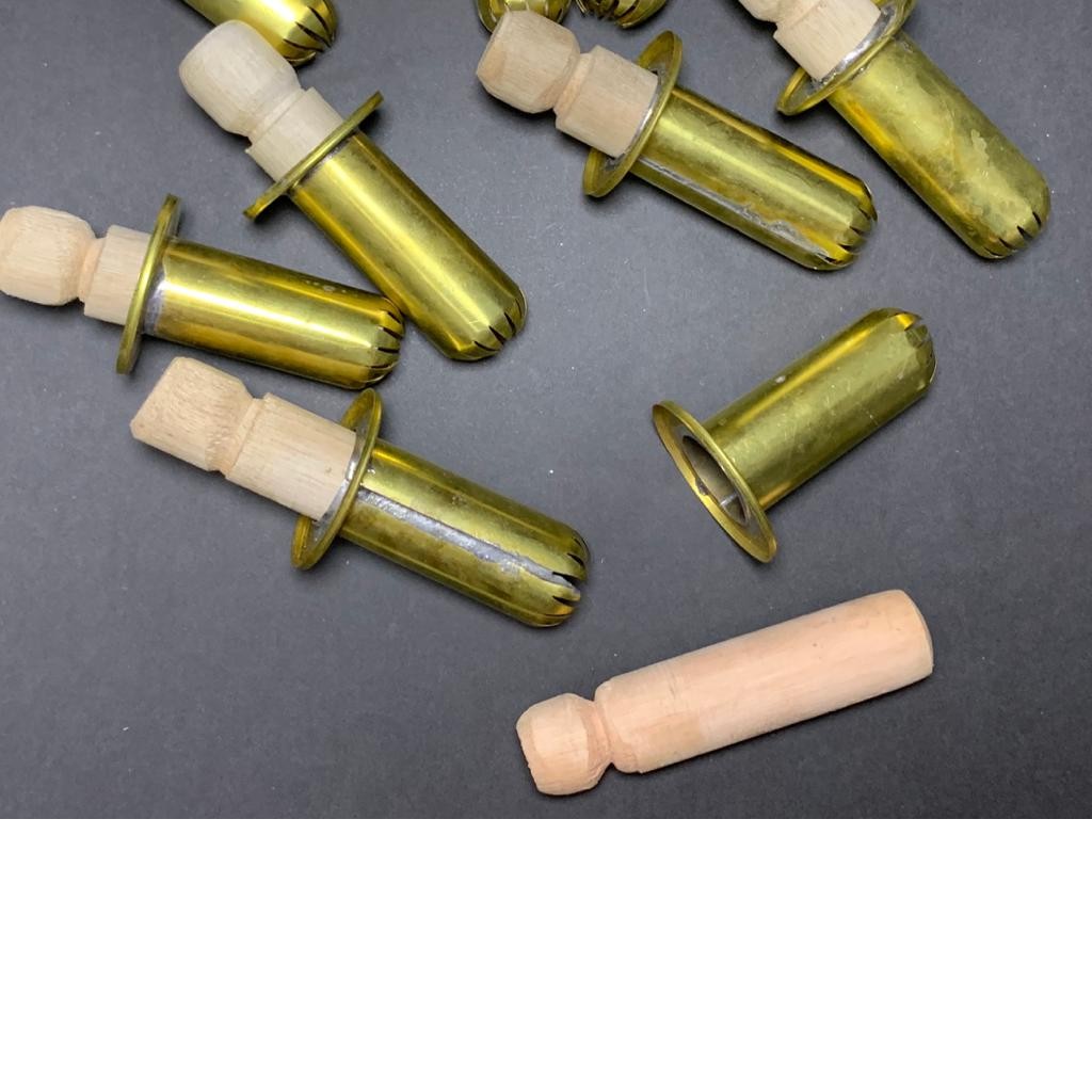 Acuan Semperit Tembaga+Kayu Penekan / Cooper Icing with Wooden Presser ...